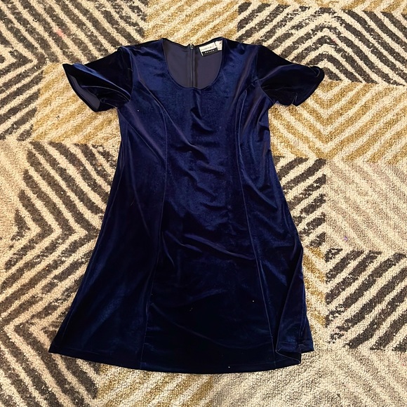 Fashion Bug | Dresses | Vintage 8s Velvet Dress | Poshmark